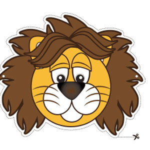 Kağıttan Aslan Maskesi