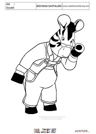 zebra-zou BOYAMA SAYFALARI