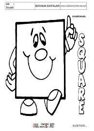 kare BOYAMA SAYFALARI